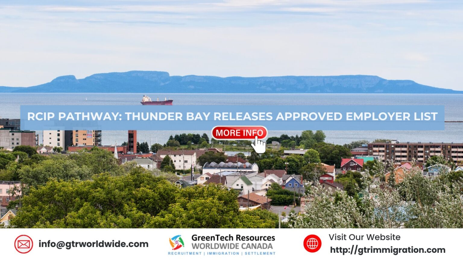 RCIP Pathway: Thunder Bay Releases Approved Employer List